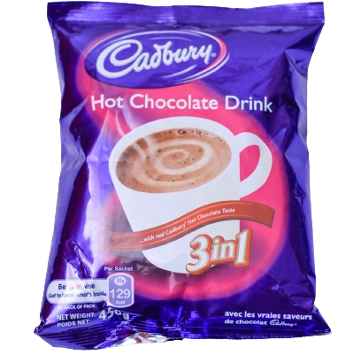Cadbury Chocolate 3 In 1 Hot Drink – 450g – Vigeo