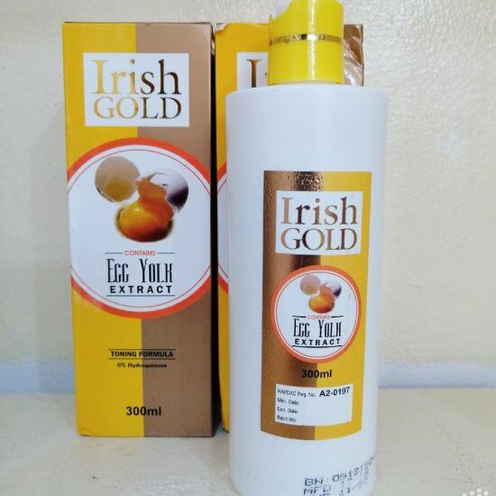 IRISH GOLD EGG YOLK EXTRACT LOTION 300ML – Vigeo